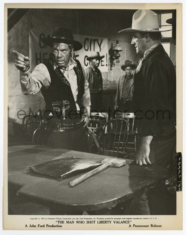 Rising in righteous anger: The Man Who Shot Liberty Valance (1962) and ...